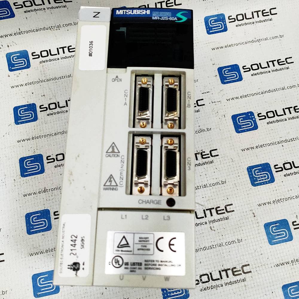 Servo Amplifier Mitsubishi MR-J25-60A - Loja CNC