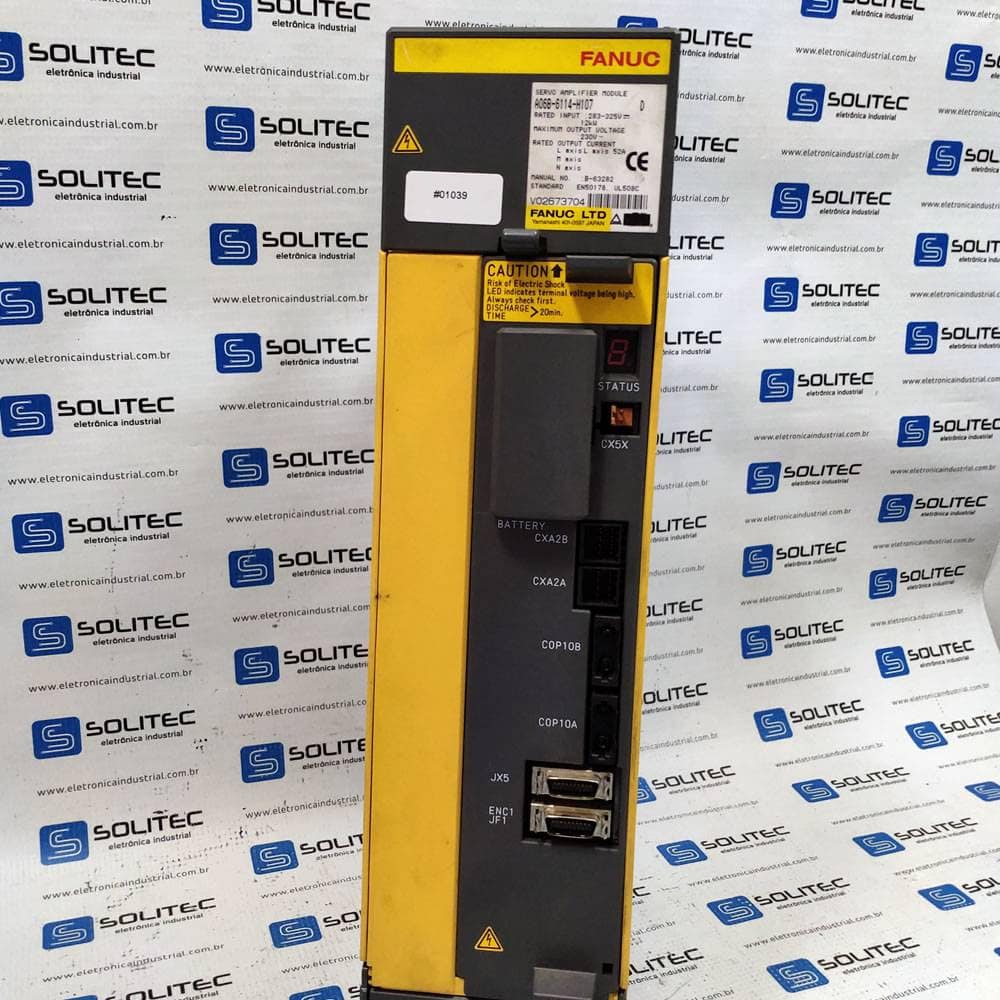 Servo Amplifier Module Fanuc A06B-6114-H107 - Loja CNC